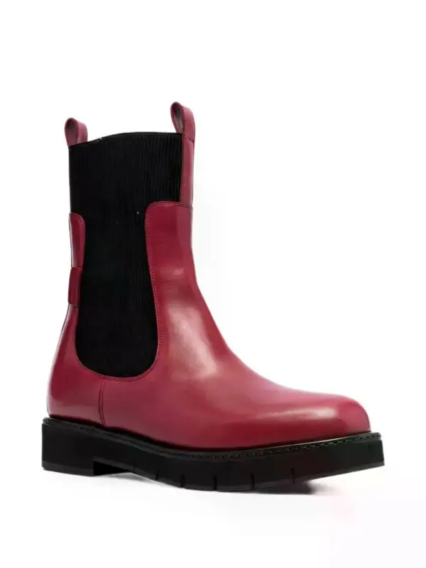 FERRAGAMO Ribbed Chelsea Boots