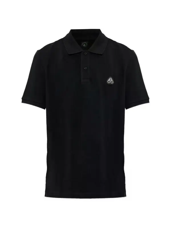 Moose Knuckles Logo-patch Polo Shirt