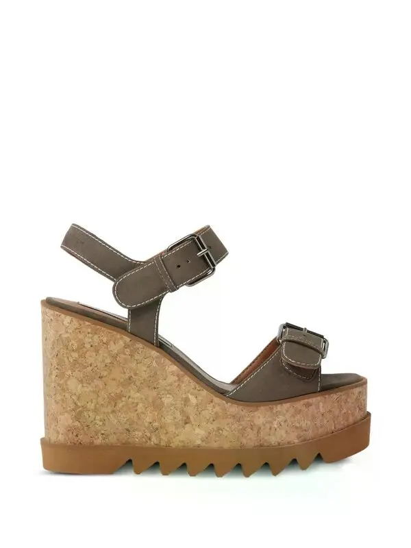 Stella McCartney Platform Sandals With Buckle Fastenings