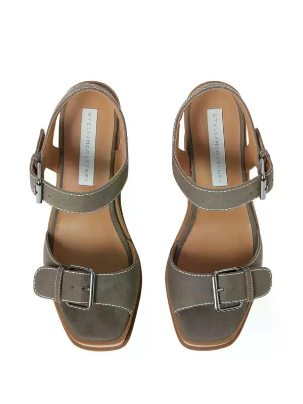 Stella McCartney Platform Sandals With Buckle Fastenings