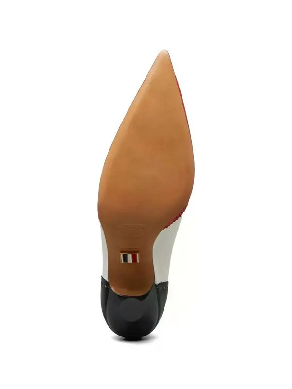 Thom Browne Wingtip Leather Pumps