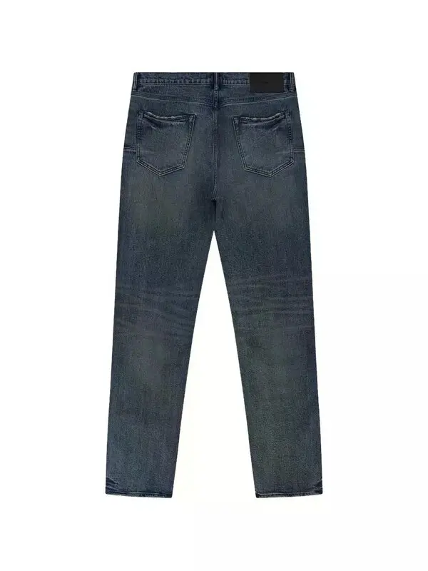 PURPLE BRAND Rough Quartz Distressed Jeans