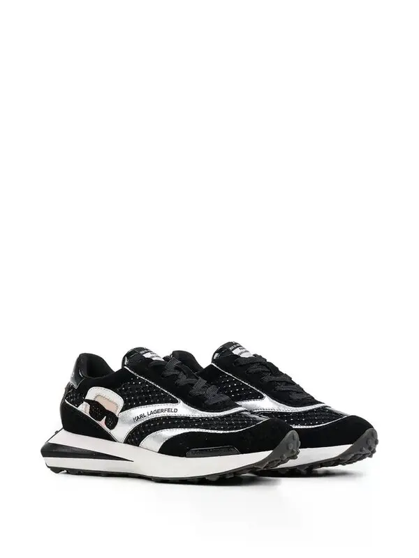 Karl Lagerfeld Embellished Panelled Sneakers