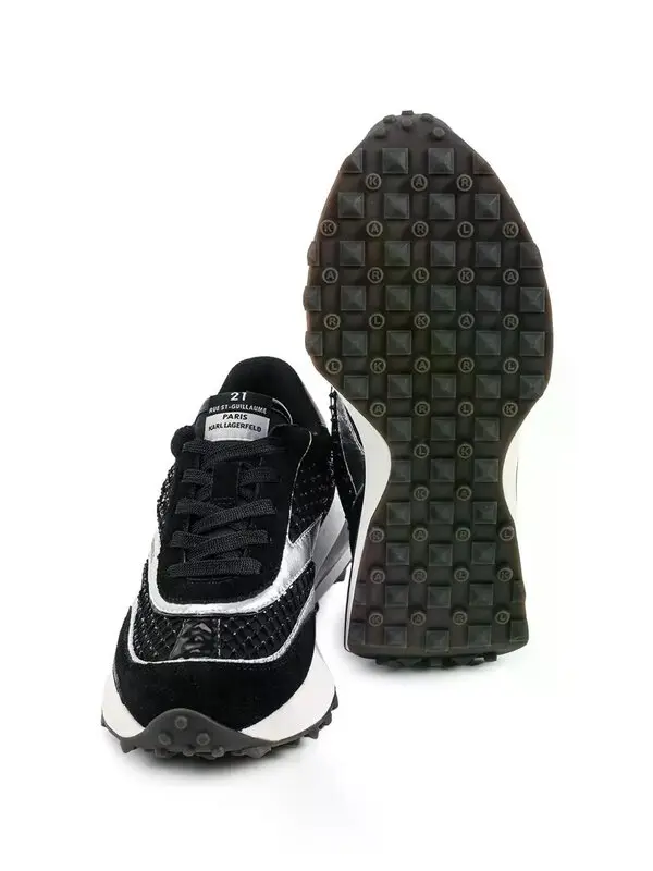 Karl Lagerfeld Embellished Panelled Sneakers