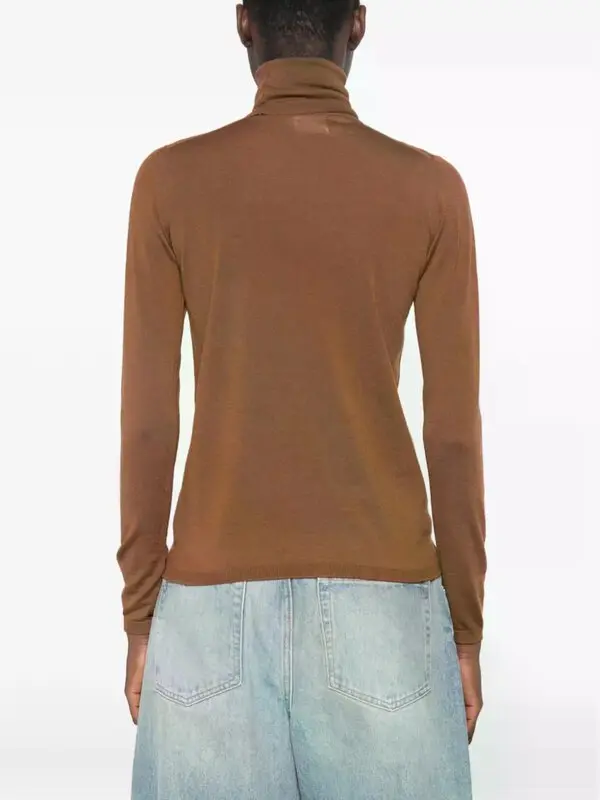 Max Mara Saluto Roll-neck Long-sleeve Sweater