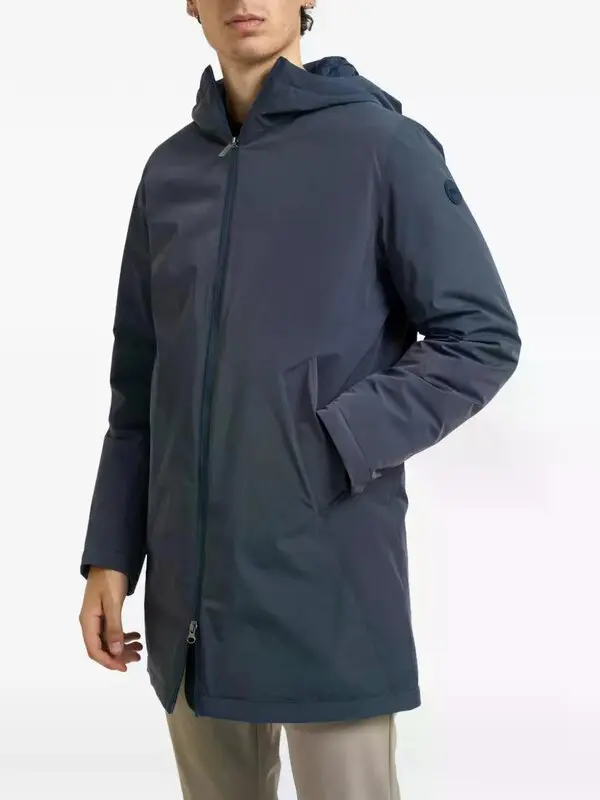 COLMAR Hooded Raincoat With Logo Patch