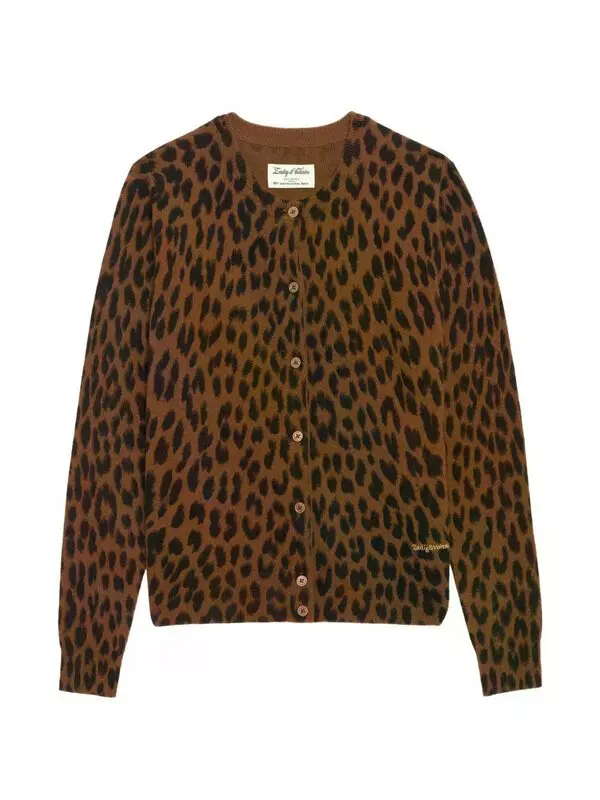 Zadig&Voltaire Missia Leopard Cardigan