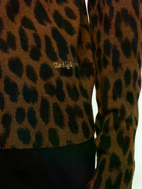 Zadig&Voltaire Missia Leopard Cardigan