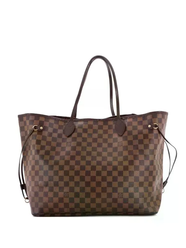 LOUIS VUITTON Neverfull Damier Gm Tote Bag - Brown