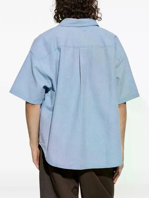 American Vintage Short-sleeve Denim Shirt