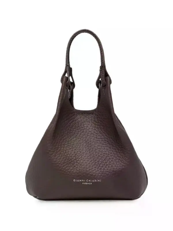 GIANNI CHIARINI Small Dua Grained-leather Tote Bag