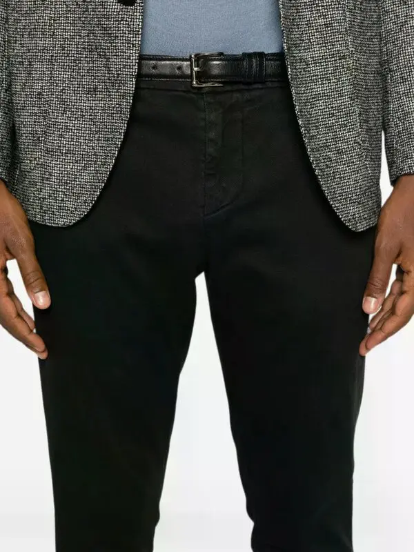 DONDUP Slim Fit Trousers - Black