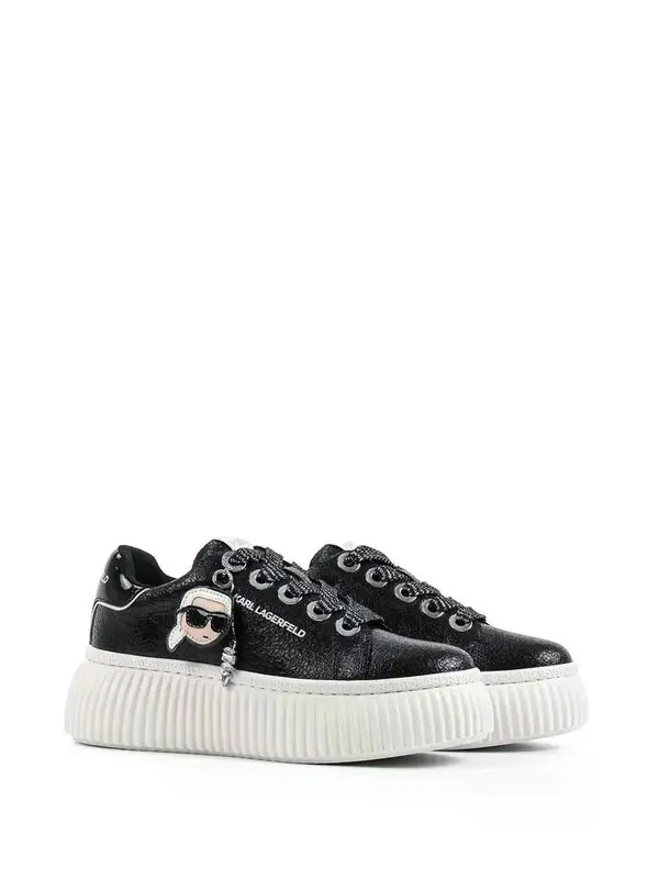 Karl Lagerfeld Ikon Nft Kreeper Sneakers - Black