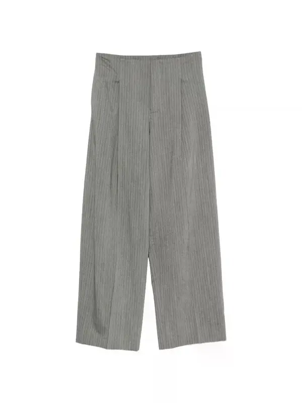 Alberta Ferretti Pinstripe Tailored Trousers
