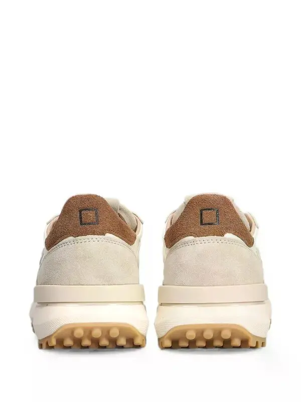 D.a.t.e. Panelled Suede-trim Sneakers