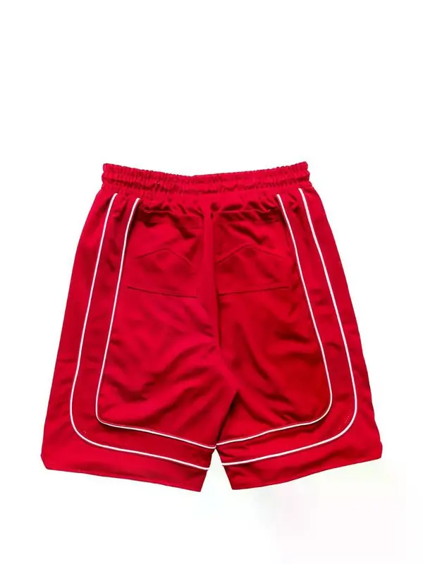 Rhude Mesh Shorts With Contrast Piping