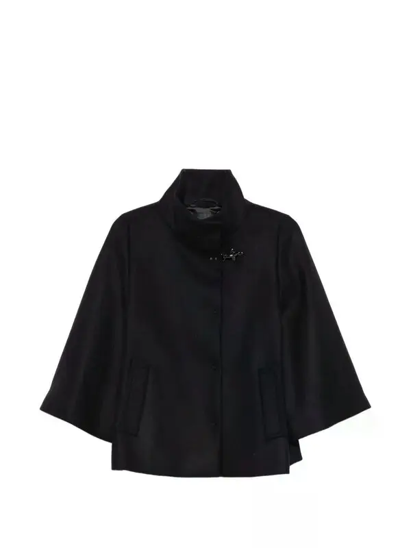 FAY Toggle-fastening Funnel-neck Cape