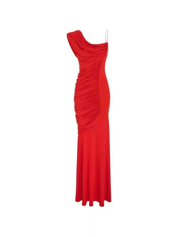 V:PM ATELIER Sade Ruched Maxi Dress