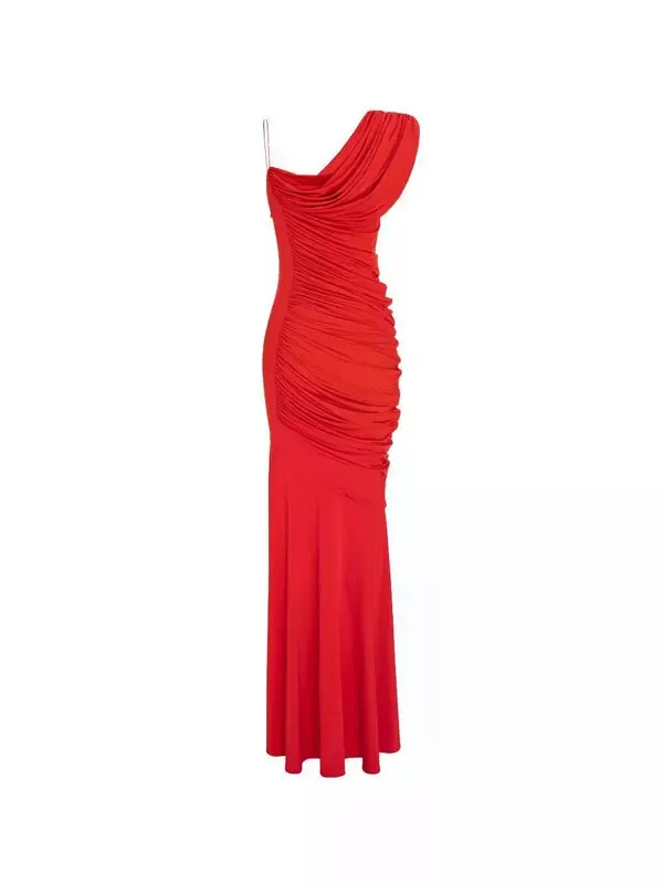 V:PM ATELIER Sade Ruched Maxi Dress