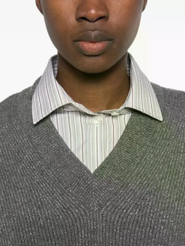 Brunello Cucinelli V-neck Cashmere Sweater