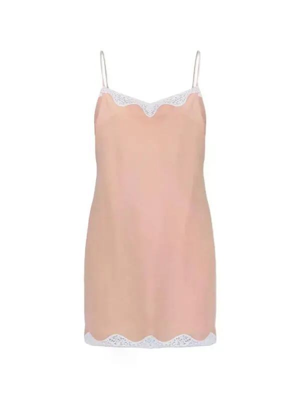 Posse Tabitha Lace-trim Mini Dress