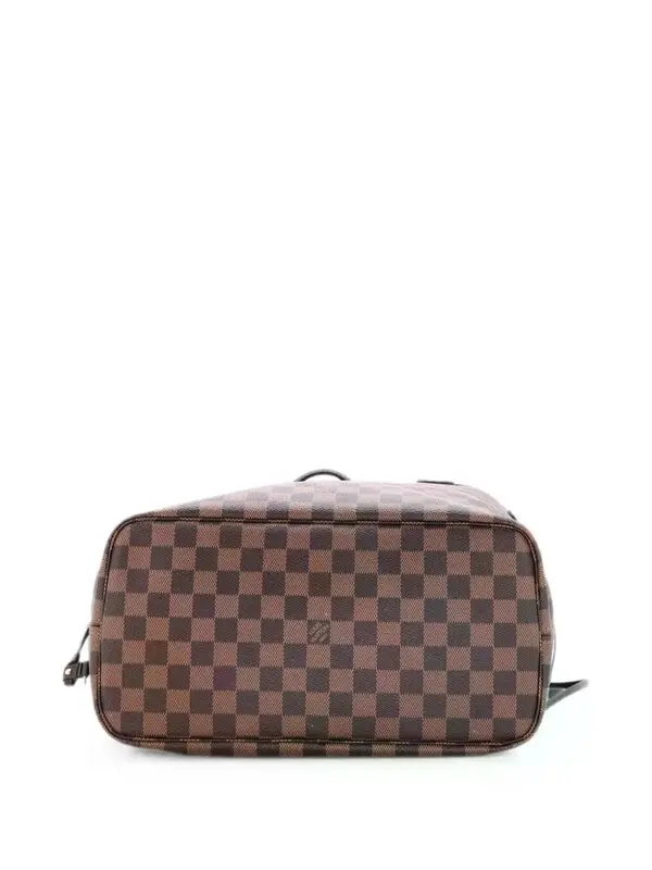 LOUIS VUITTON Neverfull Nm Damier Mm Tote Bag - Brown