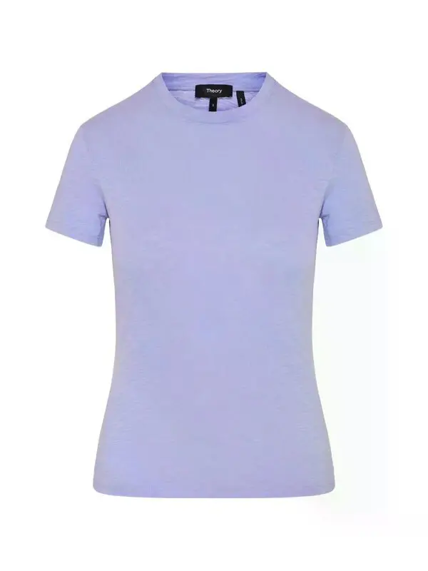 Theory Tiny Slub-texture T-shirt