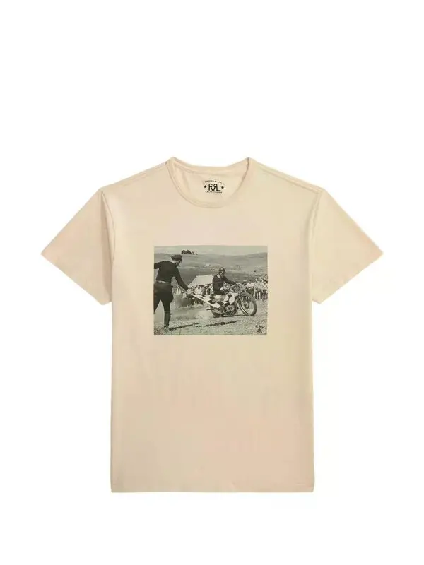 Ralph Lauren Graphic-print T-shirt - Neutrals