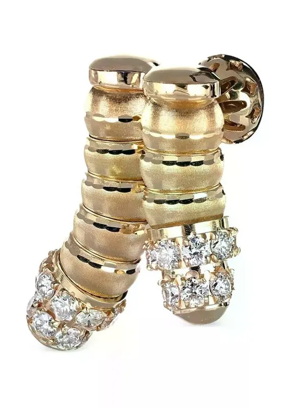 OFFICINA BERNARDI Enigma Veil Diamond Earrings