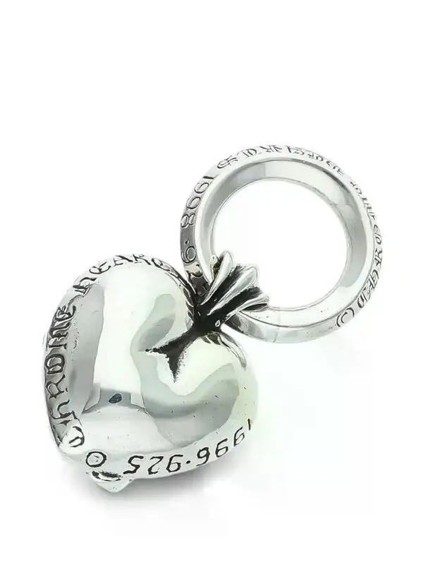 Chrome Hearts Heart Pendant - Silver