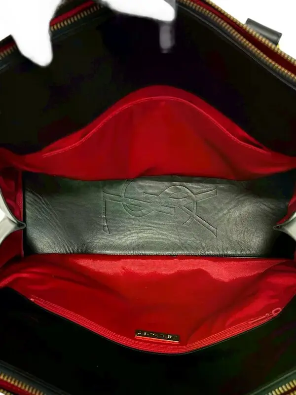 Saint Laurent 1980-1990 Leather Tote Bag