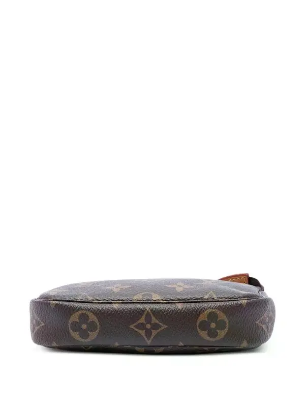 LOUIS VUITTON 2020 Monogram Mini Pochette Accessoires Handbag - Brown