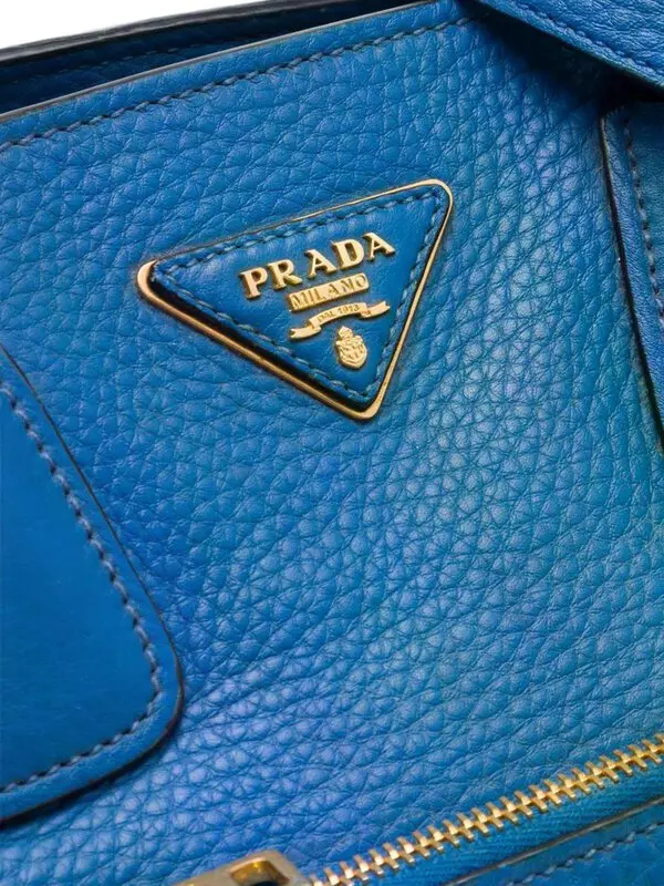 Prada Vitello Daino Convertible Tote Satchel