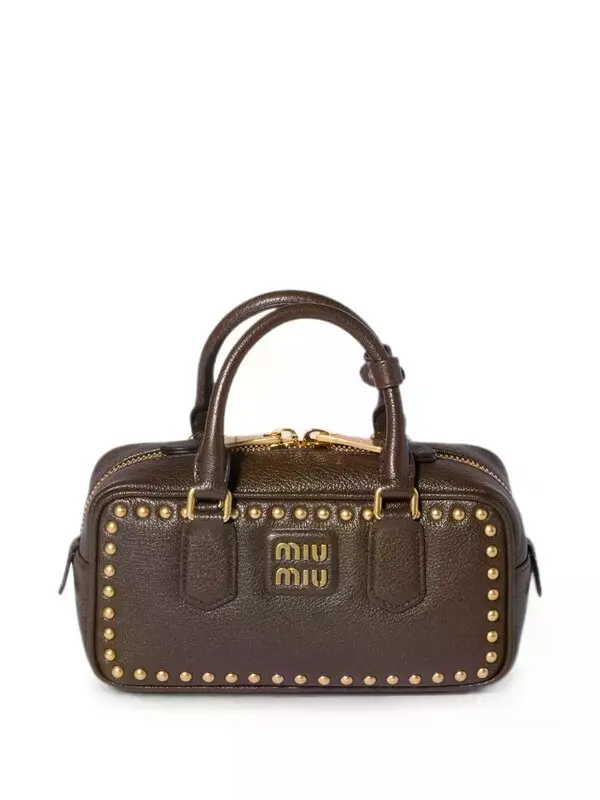 Miu Miu Arcadie Studded Leather Bag