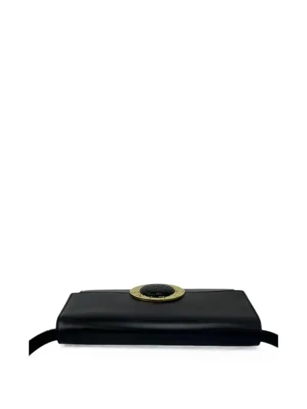 Celine 2010 Calfskin Circle Logo Crossbody Bag