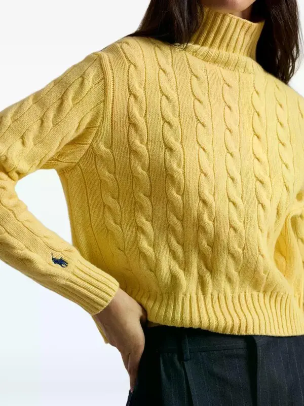Polo Ralph Lauren Cable-knit Turtleneck Sweater