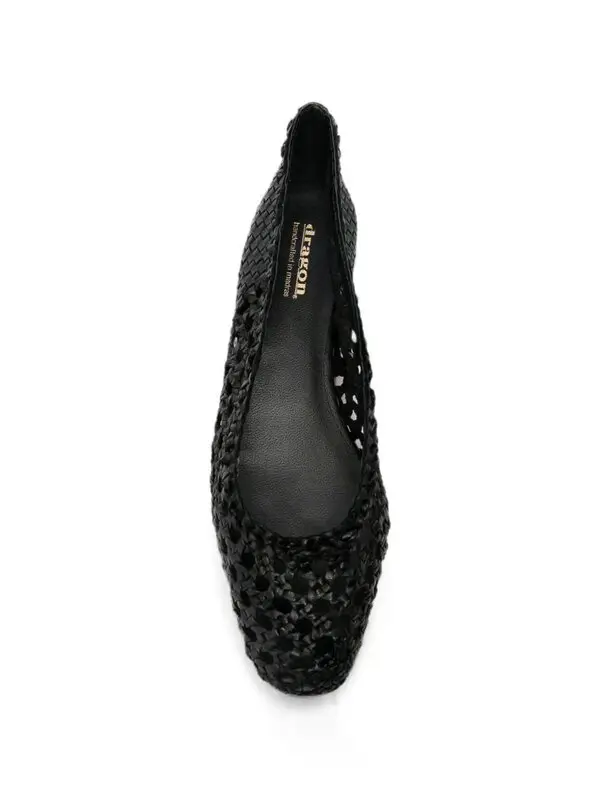 Dragon Almond Toe Ballet Flats