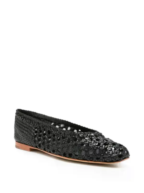 Dragon Almond Toe Ballet Flats