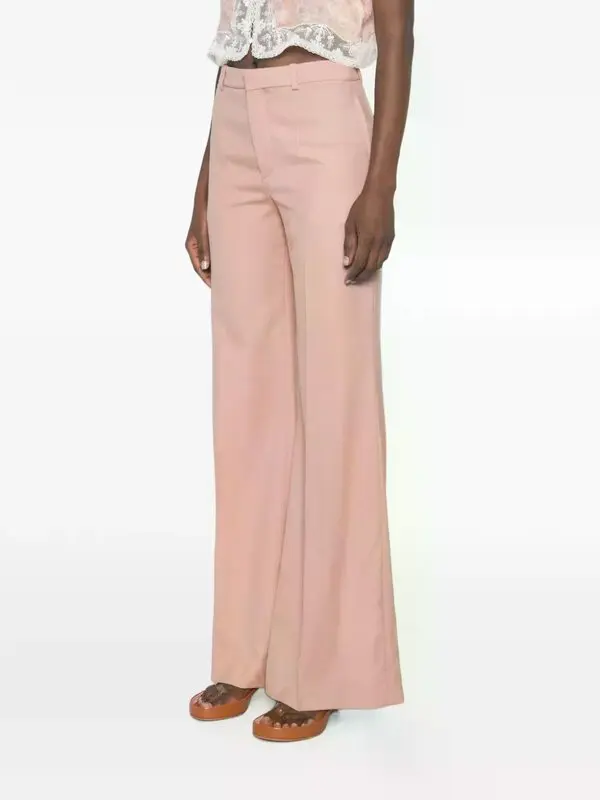 Chloé Wool Gabardine Trousers