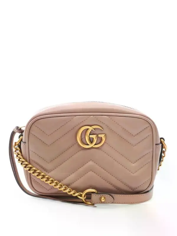 Gucci 2010s Gg Marmont Quilted Shoulder Bag - Neutrals