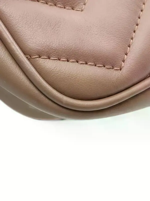 Gucci 2010s Gg Marmont Quilted Shoulder Bag