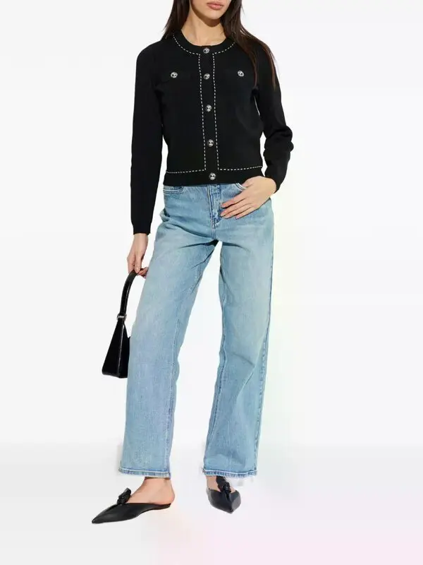 Michael Kors Embellished Studded Cardigan