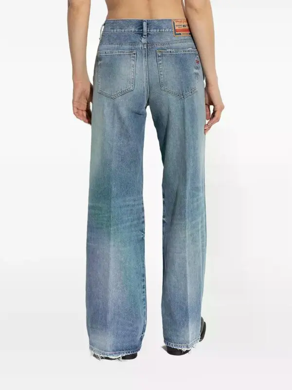DIESEL® 1978 D-akemi Wide-leg Jeans - Blue