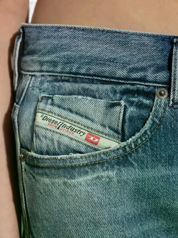 DIESEL® 1978 D-akemi Wide-leg Jeans - Blue