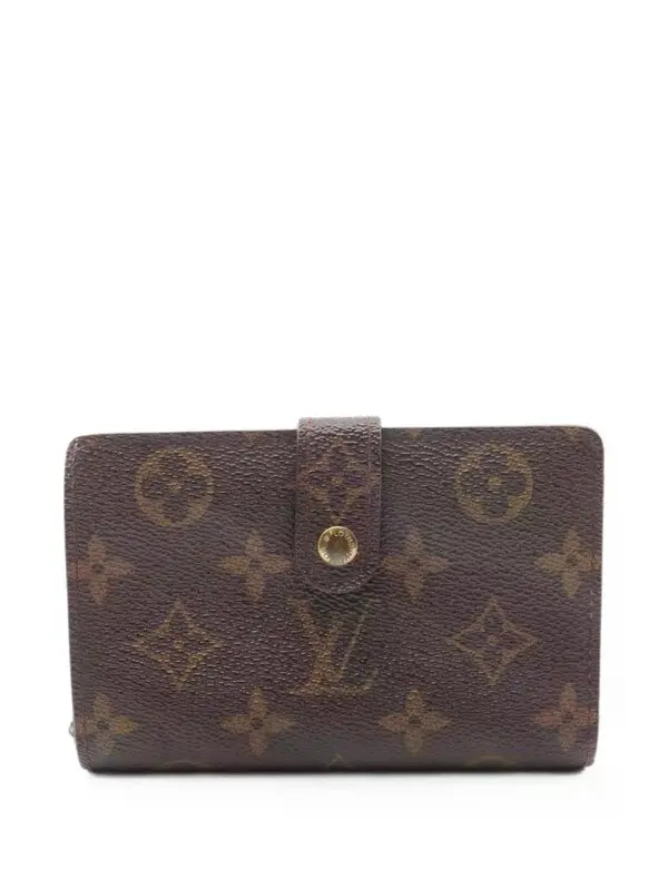 LOUIS VUITTON 2001 Portefeuille Viennois Wallet - Brown