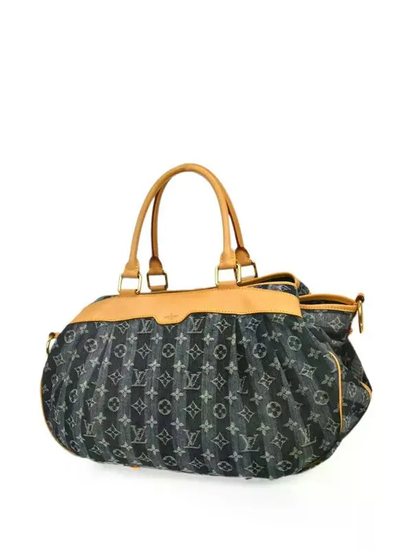 LOUIS VUITTON 2006 Gm Cabas Raye Two-way Handbag