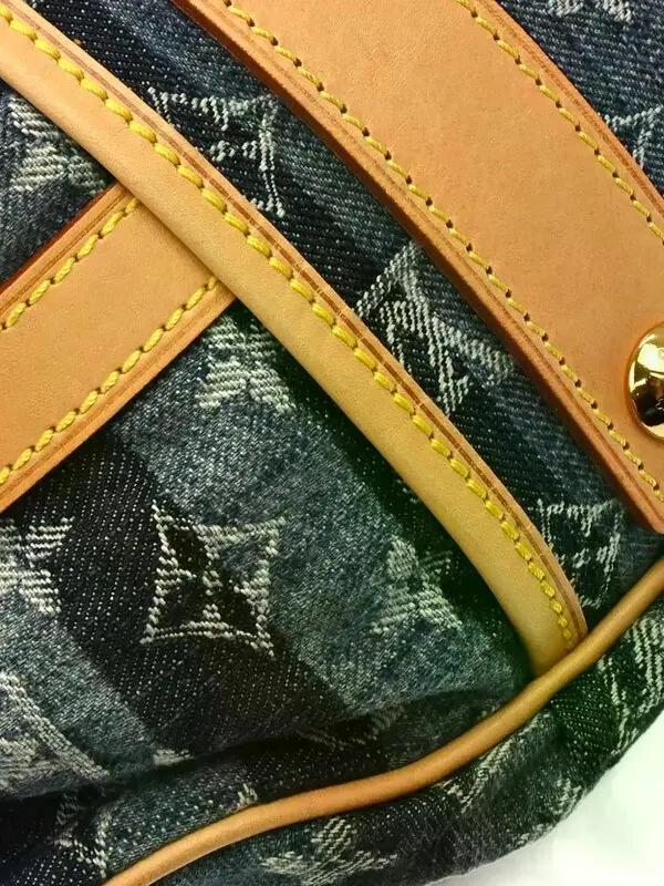 LOUIS VUITTON 2006 Gm Cabas Raye Two-way Handbag