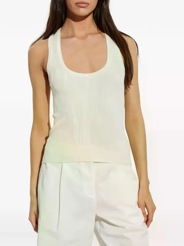 Matteau Ribbed-knit Tank Top