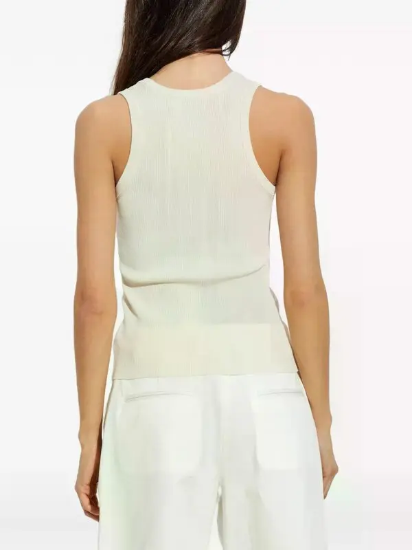 Matteau Ribbed-knit Tank Top