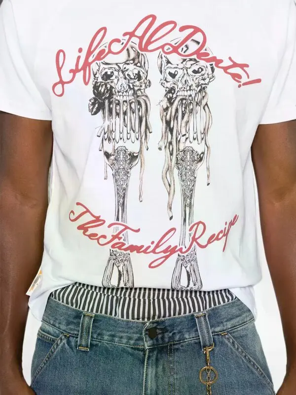 PDF Graphic-print Raglan-sleeve T-shirt